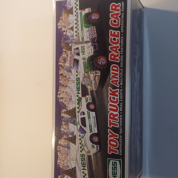 Hess | Toys | Hess Toy Truck And Race Car 21 New In Box | Poshmark